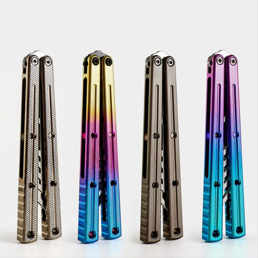 Armed Shark Titanium Krake Raken (Kraken) V3 Balisong Clone DLC ...