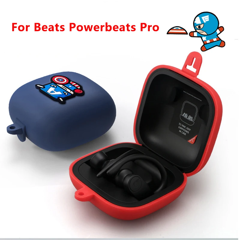 Cartoon-Marvel-Earphone-Case-Cover-for-Beats-Powerbeats-Pro-Silicone ...