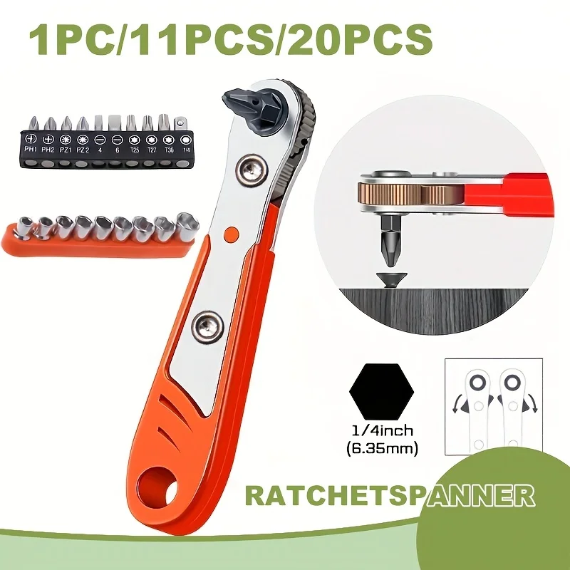36-Tooth-Ratchet-Screwdriver-For-Tight-Spaces-Bidirectional-Forward-And ...