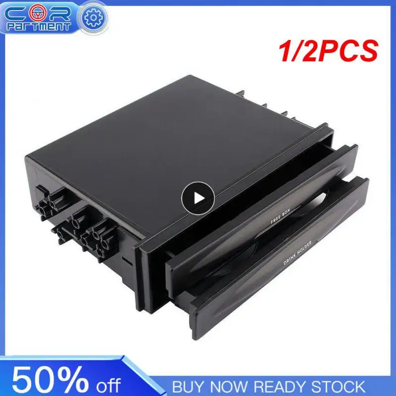 1-2PCS-Universal-Car-Drinks-Mounts-Holders-Auto-Car-Single-1-Din-Radio ...