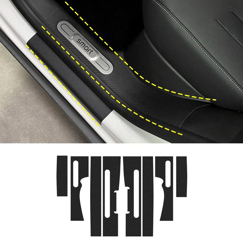 Car-Threshold-Protection-Strip-Pedal-Adesivo-Decora-o-Adesivos-De ...