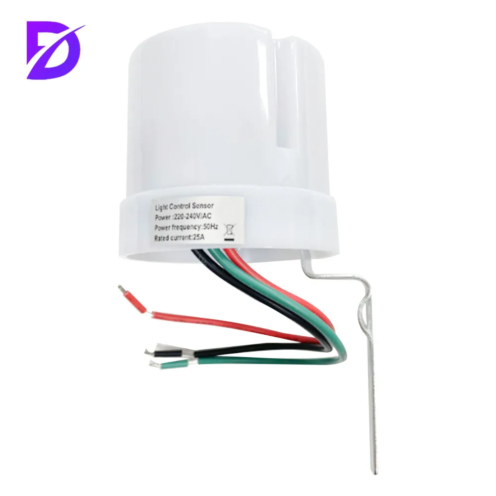 Photocell-for-Outdoor-Light-Auto-On-Off-Photo-Sensor-Switch-Dusk-to ...