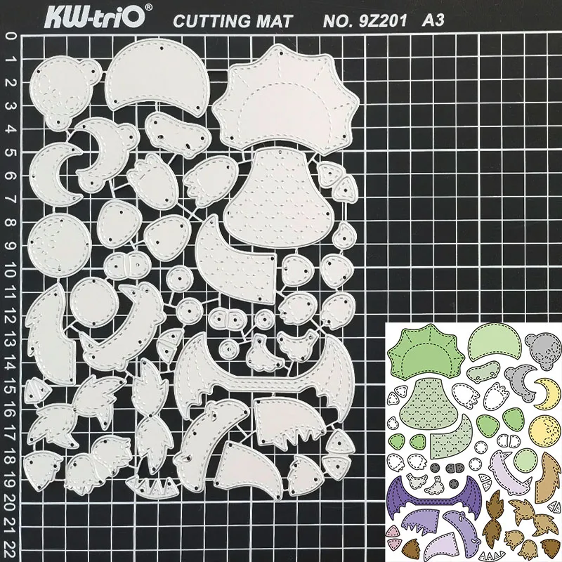 The-2024-New-Dwarf-Metal-Cutting-Mold-Is-Used-For-Paper-Cutting ...