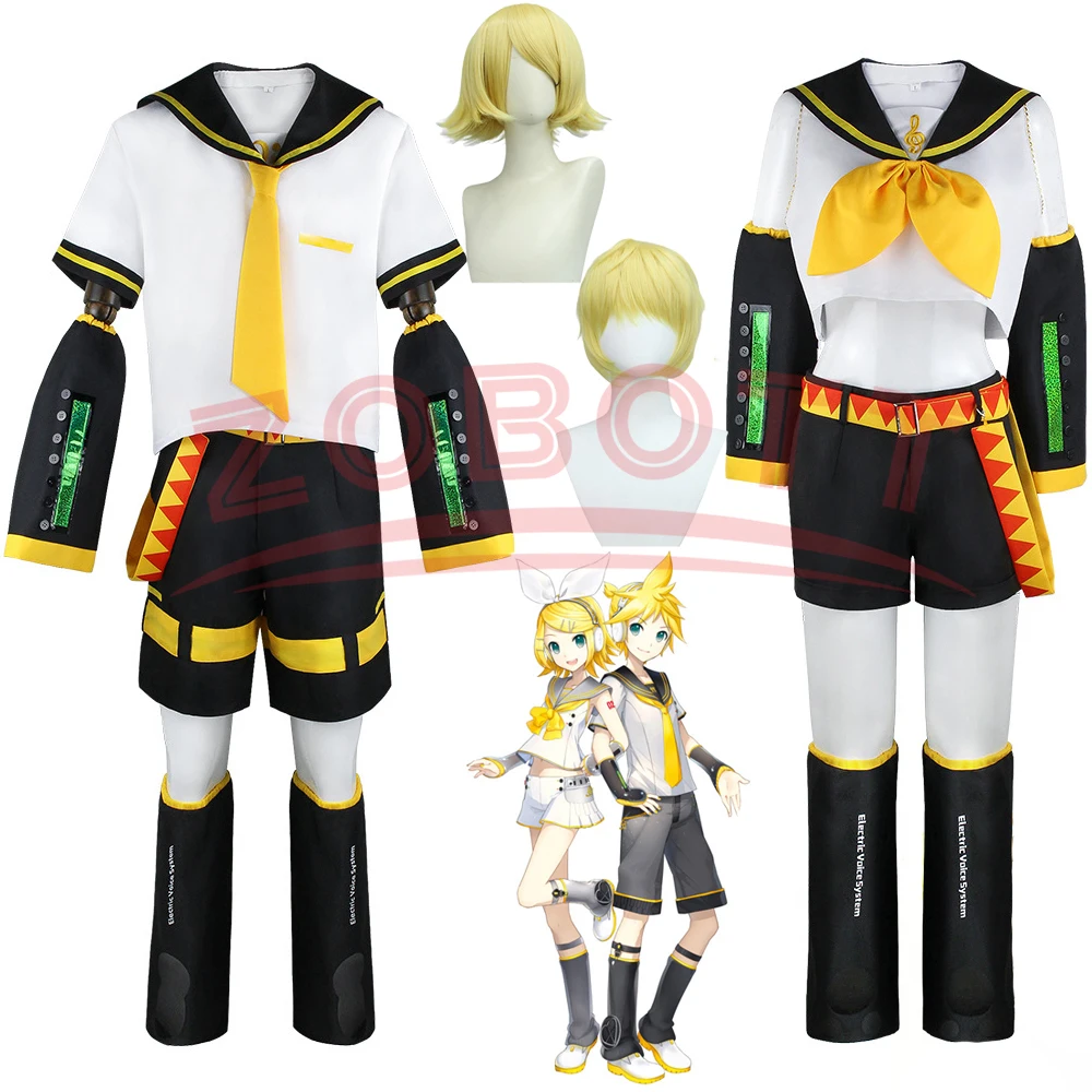 Anime-Rin-Len-Cosplay-Costume-Len-Rin-Cosplay-Len-Costume-Kagamine-JK ...
