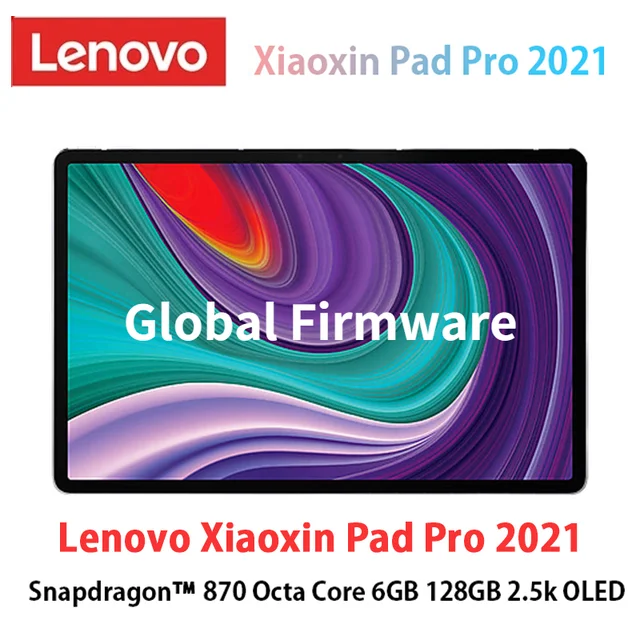 Global Firmware Lenovo Tab P11 Pro 2021 Snapdragon 870 Octa Core 6GB ...
