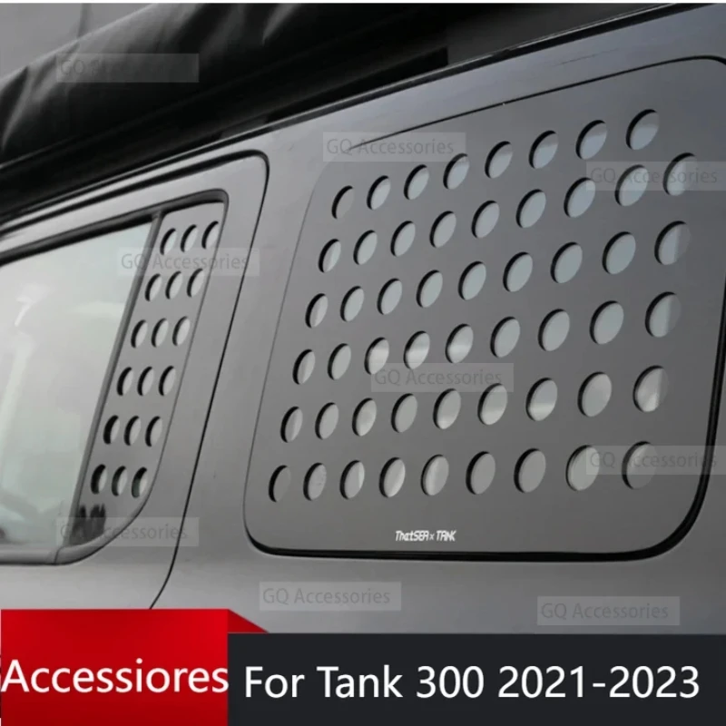 For-WEY-GWM-Tank-300-2021-2022-2023-Car-Rear-Window-Mesh-Side-Window ...