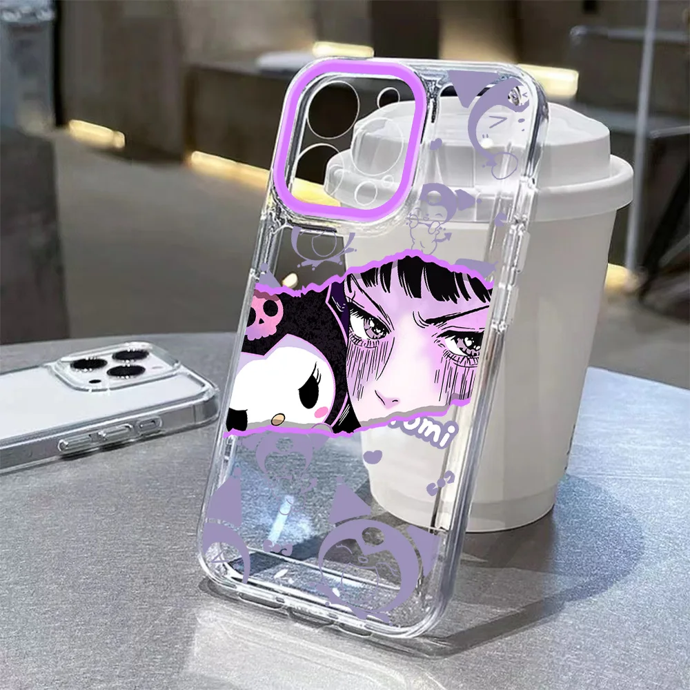Anime Tomie Hellos Kitties Clear Space Phone Case for Xiaomi Mi 10T 11 ...