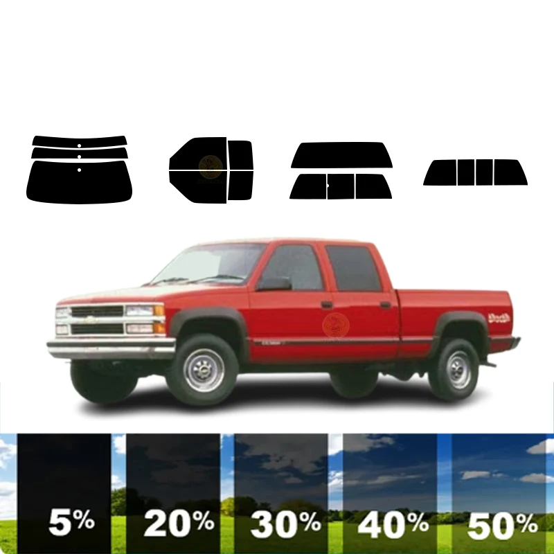 Remov-vel-Janela-Matiz-Filme-para-Chevrolet-Silverado-3500-2DR ...