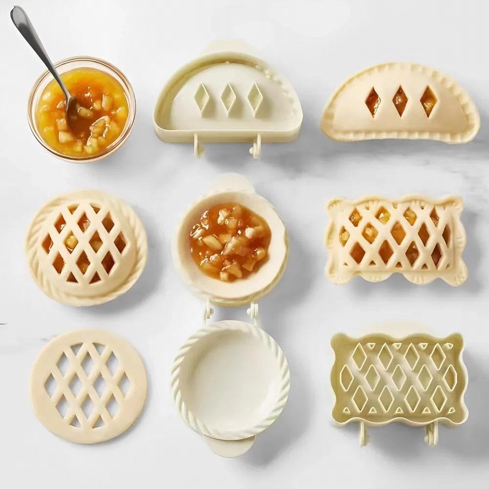 Herbst Hand Pie Formen Set Mini Pie Mould Teig Presse Mold Werkzeuge ...