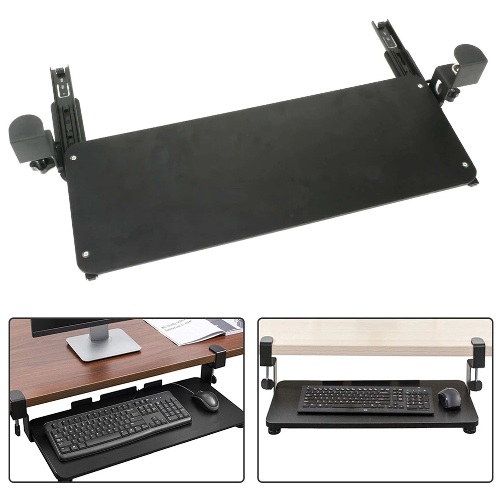 Keyboard Drawers Keyboard Platforms | Computer Keyboard Tray Desk Clamp ...