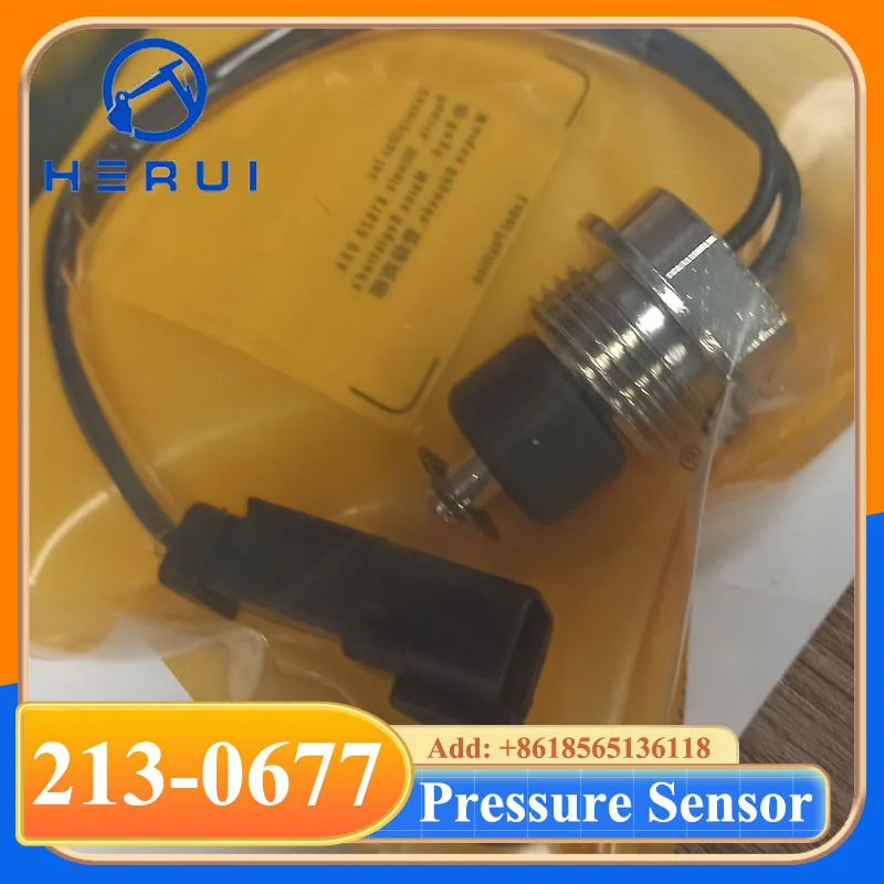 213-0677-Oil-Level-Sensor-Oil-Pressure-Sensor-for-Excavator-Parts-E320C ...