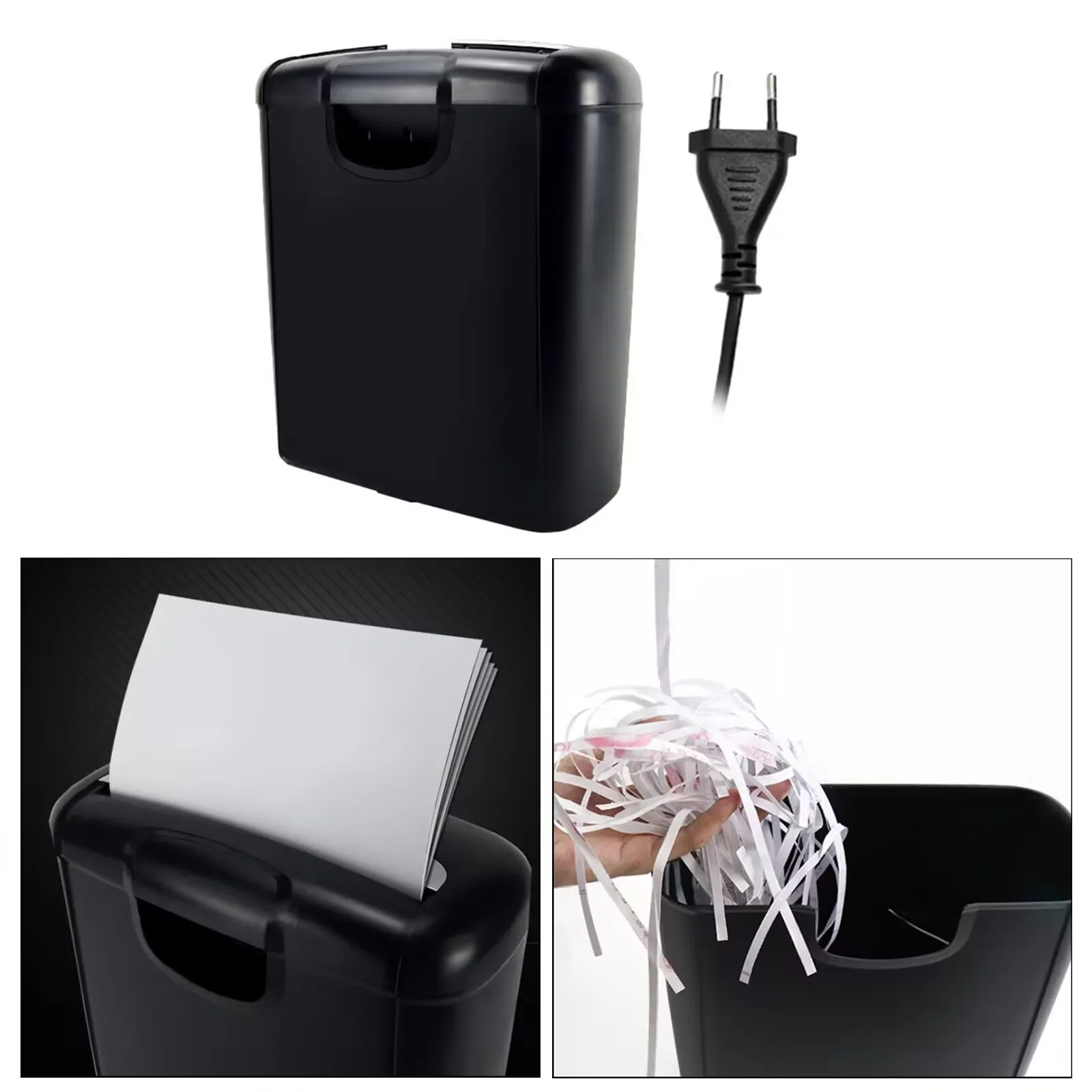Paper-Shredder-220V-Electric-Document-Shredder-10LPaper-Cutter-Strip ...