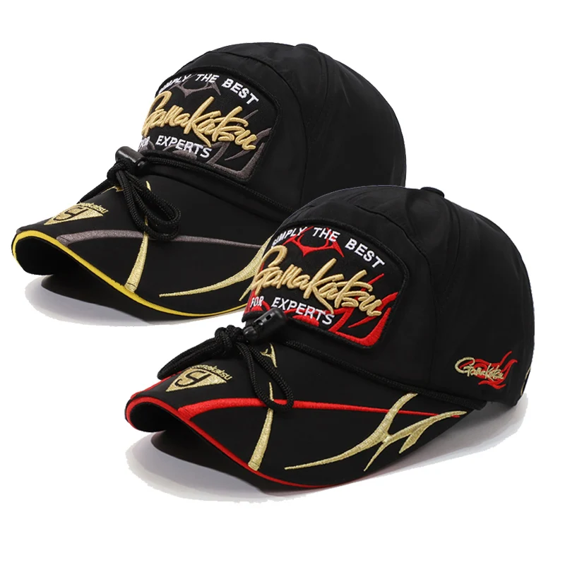 Gamakatsu-Waterproof-Fishing-Hat-Adjustable-Cotton-Baseball-Cap-Sun ...