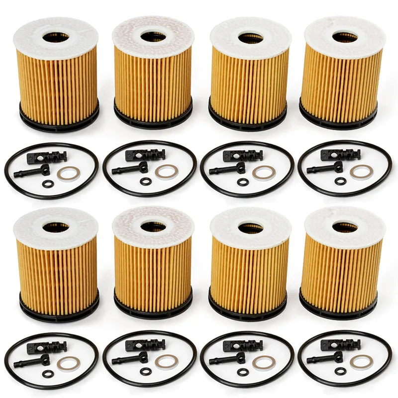 8PCS Engine Replace Oil Filter Assy For Hyundai Avante Elantra Venue ...
