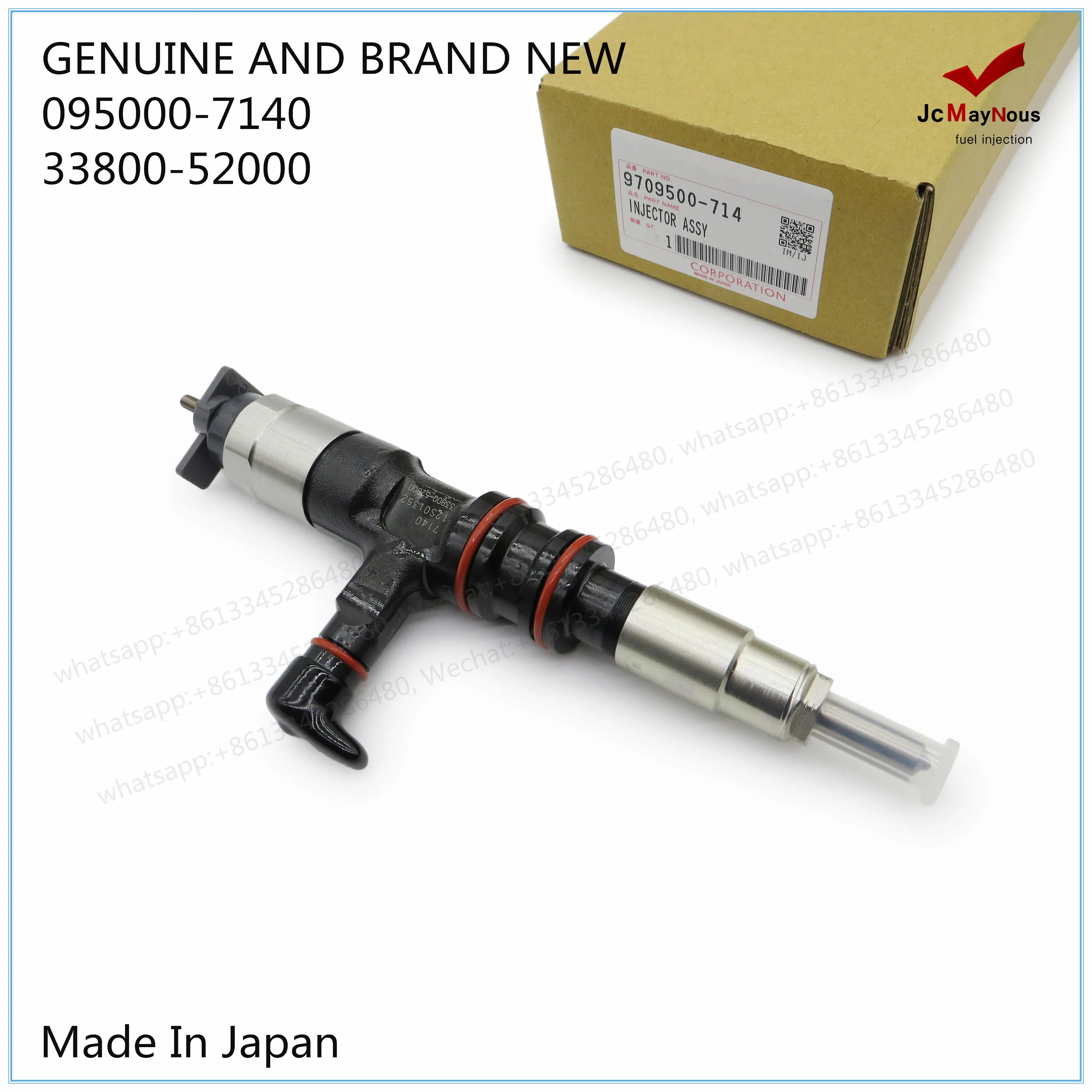 GENUINE AND BRAND NEW DIESEL FUEL INJECTOR 095000-7140, 9709500-714 ...