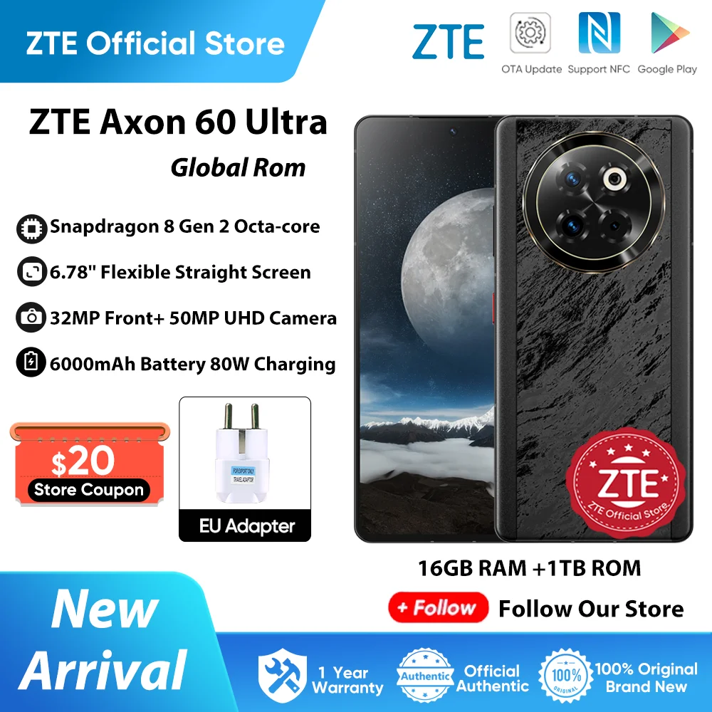 ZTE-Axon-60-Ultra-5G-Smartphone-6-78-120Hz-AMOLED-Display-Snapdragon-8 ...
