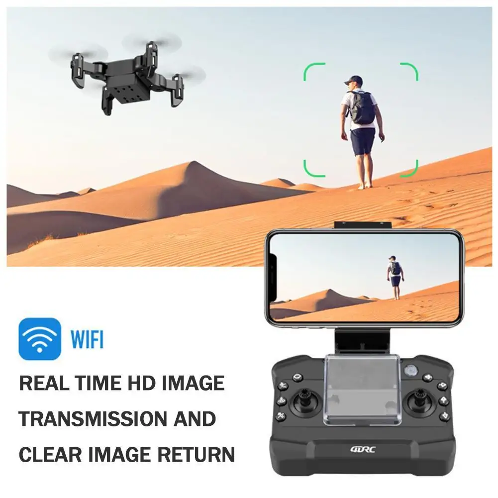 4K Mini Folding UAV WiFi Remote Control Aircraft Aerial Photography ...