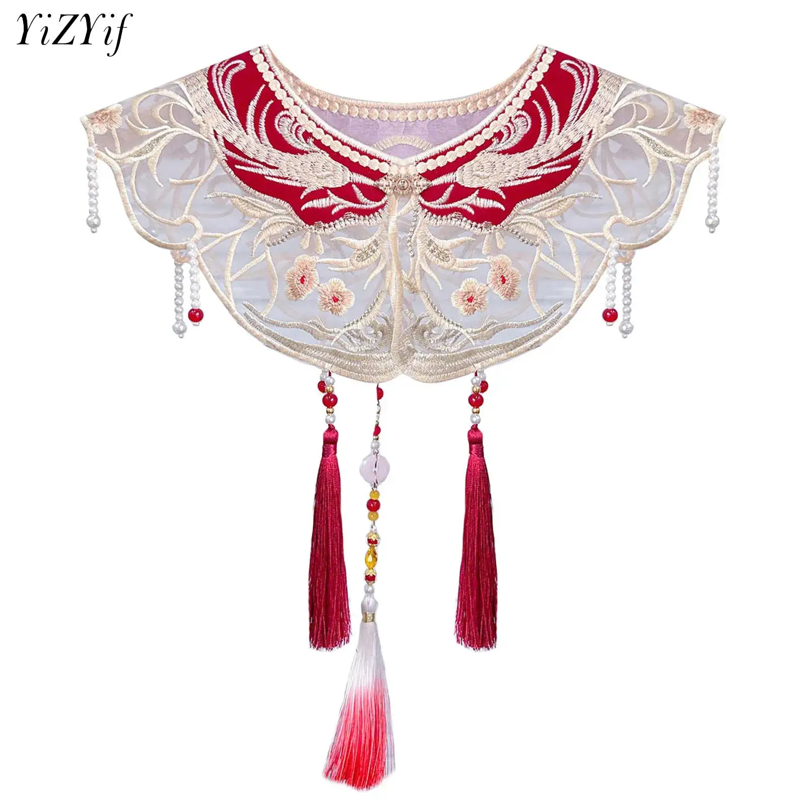 Yunjian-Women-Chiness-Traditional-Ming-Dynasty-Hanfu-False-Collar ...