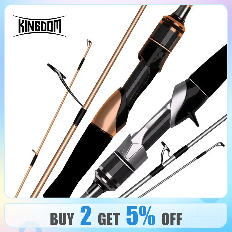 Kingdom-Lure-Fishing-Rod-2-04m-ML-Ultralight-Carbon-Spinning-Casting ...