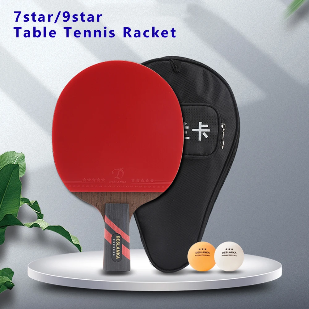 Table-Tennis-Racket-Professional-Single-Racket-7-star-9-star-Carbon ...