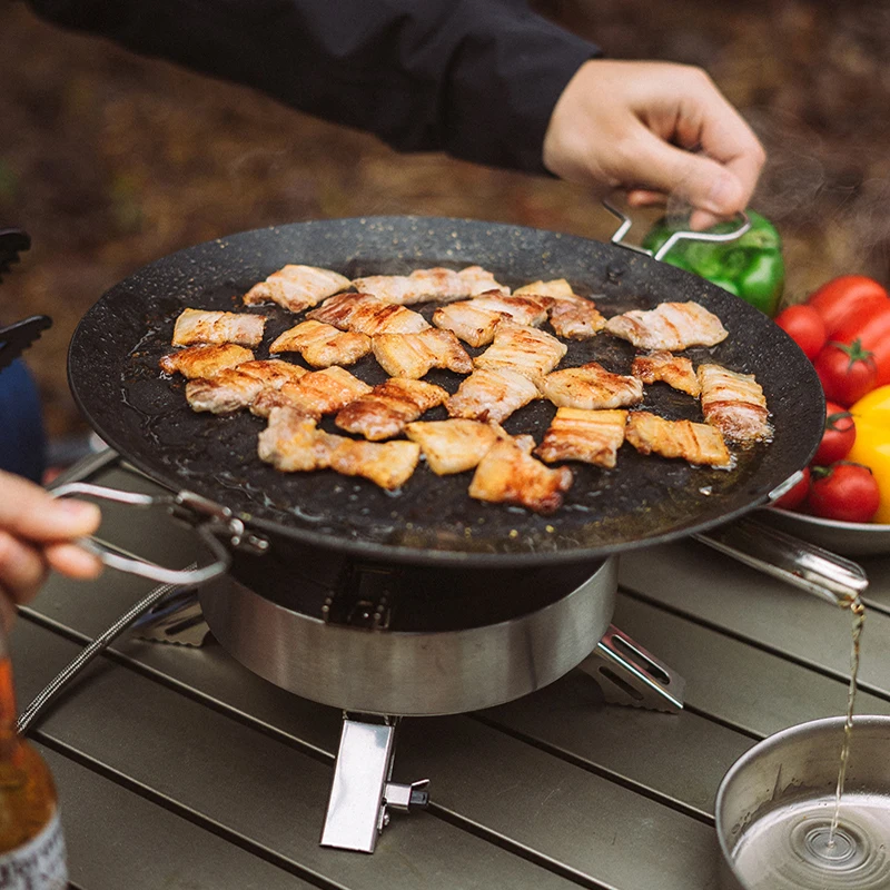 Fire-Maple-Camping-Grilling-Pan-Non-stick-Baking-Pan-Portable-Outdoor ...