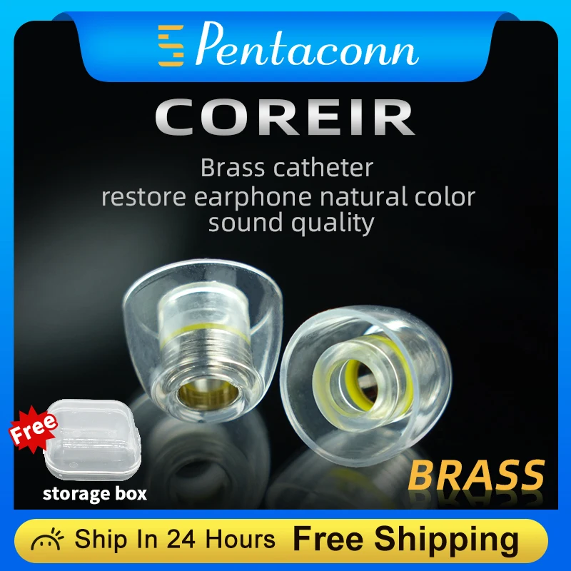 Pentaconn-Coreir-built-in-brass-catheter-in-ear-earplug-sleeve-Coreir ...
