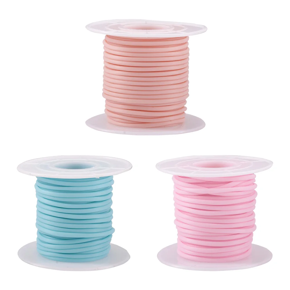 2mm-Hollow-Pipe-Synthetic-Rubber-Cord-Candy-Color-PVC-Tubular-Silicone ...