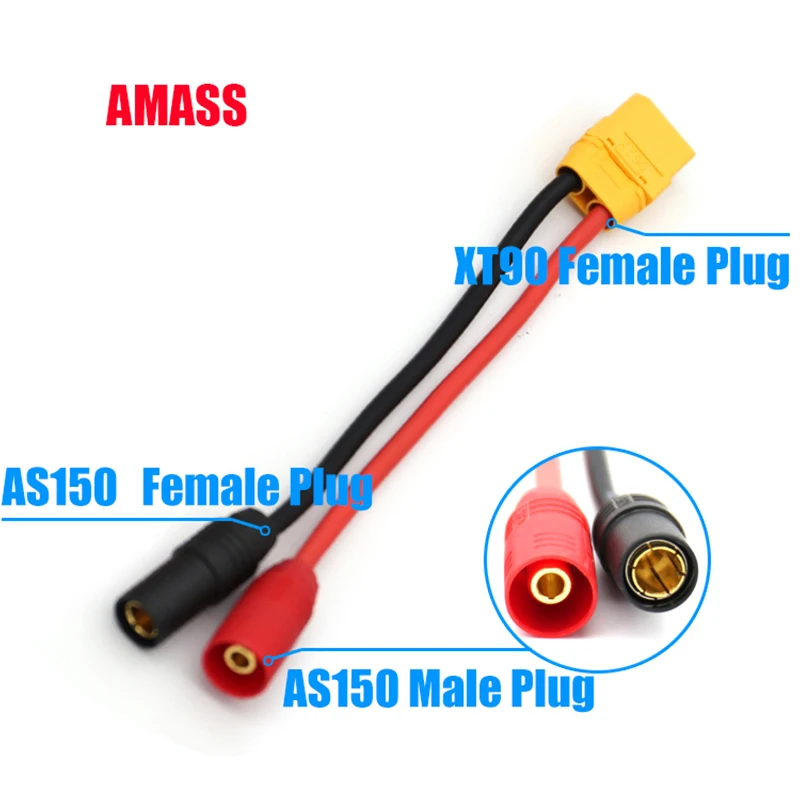 Amass-XT90-Turn-XT60-AS150-XT150-Male-Female-Bullet-Connector-anti ...