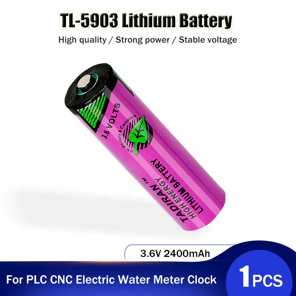 1PCS 3.6V 2400mAh TADIRAN TL-5903 ER14500 LS14500 AA Lithium Battery ...