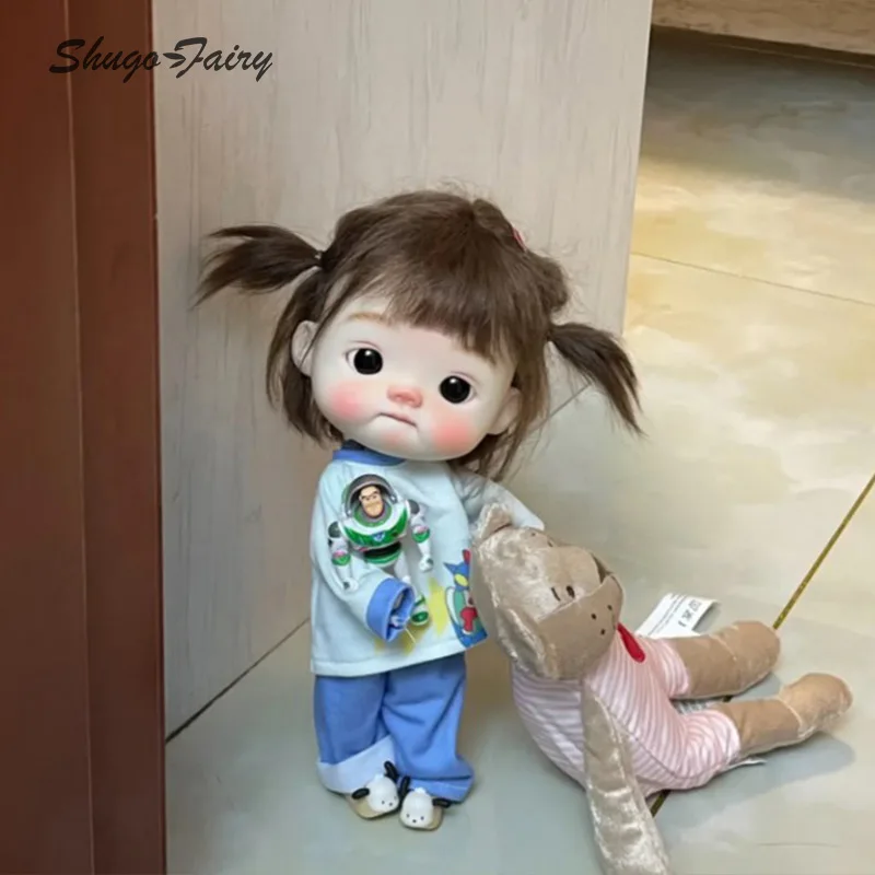 Pre-sale DianDi Dianmei Happy Smile Grievance Expression Head BJD 1/6 ...