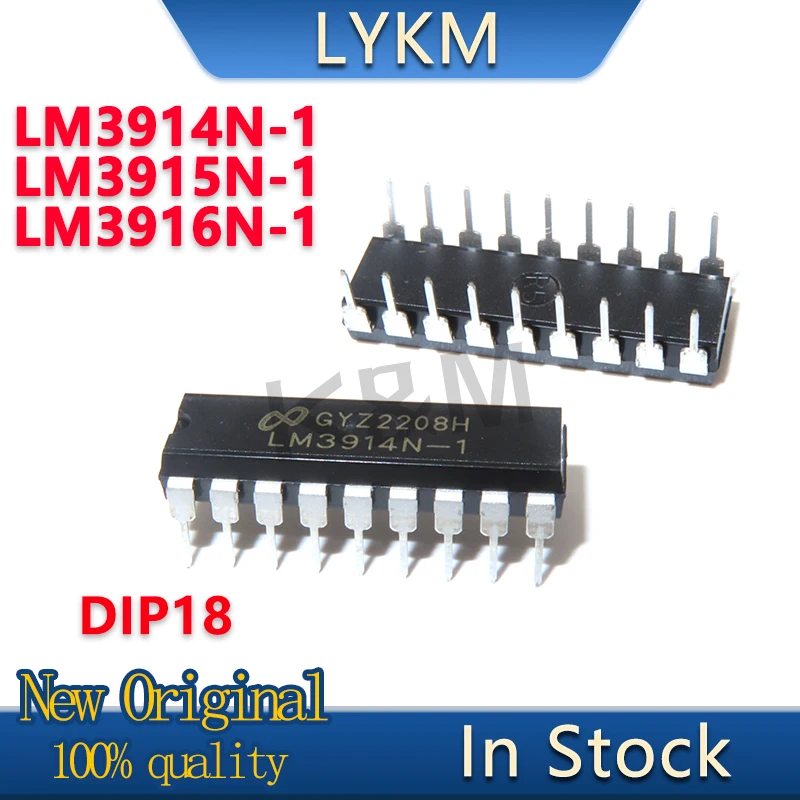 5-10/PCS New LM3914N-1 LM3914N LM3915N-1 LM3915N LM3916N-1 LM3916N ...