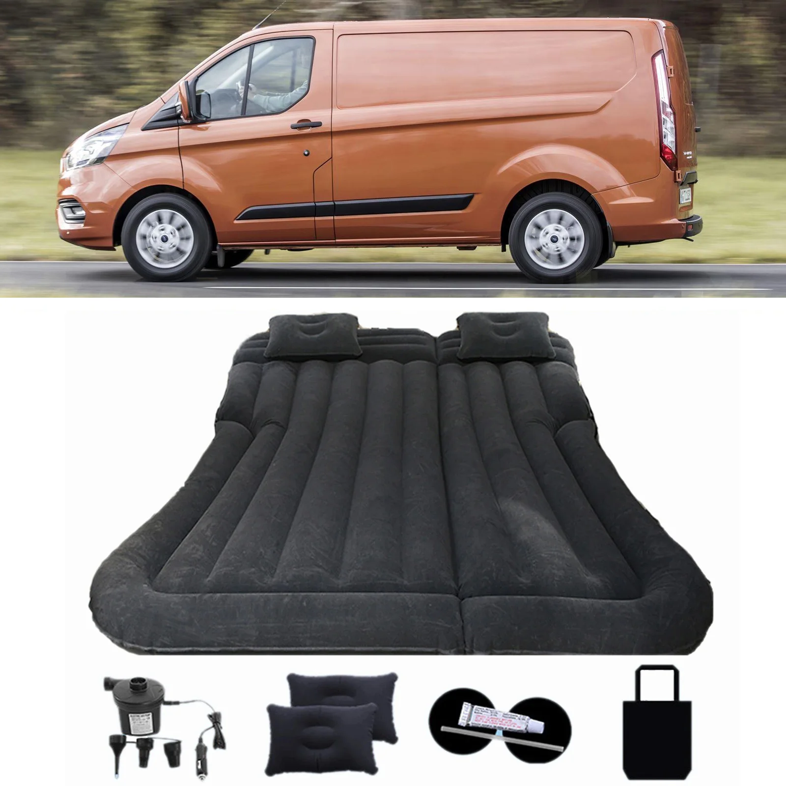 Inflatable Car Mattress SUV Multifunctional Bed for Ford Transit Custom ...