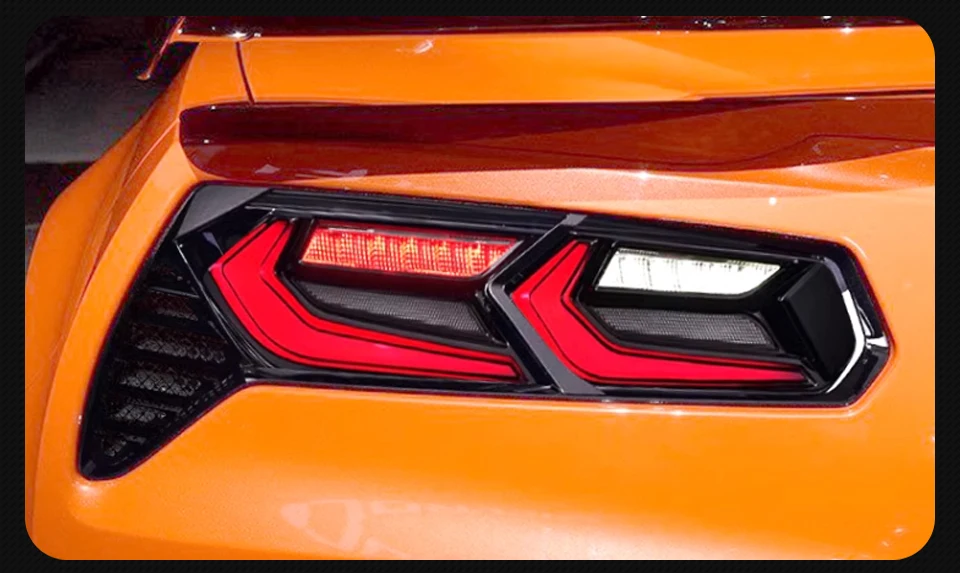 Chevrolet Corvette Tail Lights 2014-2019 New LED Tail lamp light DRL ...