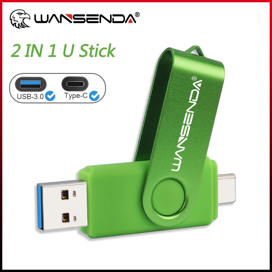 WANSENDA-USB-3-0-Type-C-Thumb-Drive-512GB-Flash-Drive-256GB-Pen-Drive ...