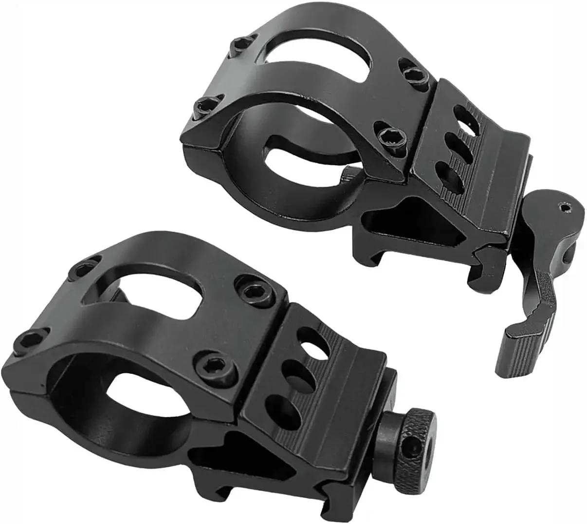 Tactical-45-Degree-25-4mm-Offset-Mount-Quick-Release-Torch-Scope ...