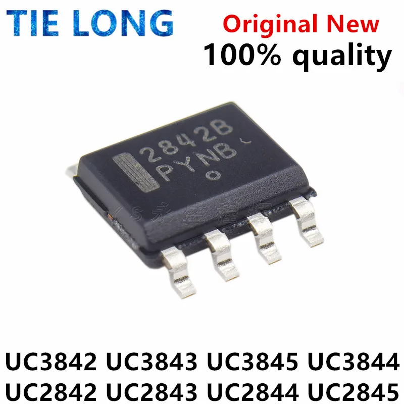 10PCS UC3842A UC3843A UC3843B UC3845B UC3842 UC3843 UC3844 UC3845 SOP-8 ...