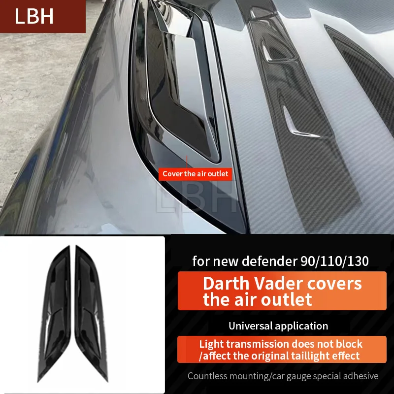 fit-for-Land-Rover-Defender-90-110-130-L663-Black-Knight-Front-Engine ...