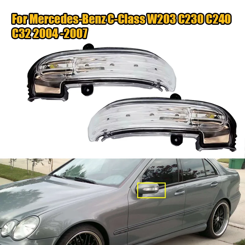 2038201521 2038201621 4Door Car LED Mirror Turn Signal Light For ...
