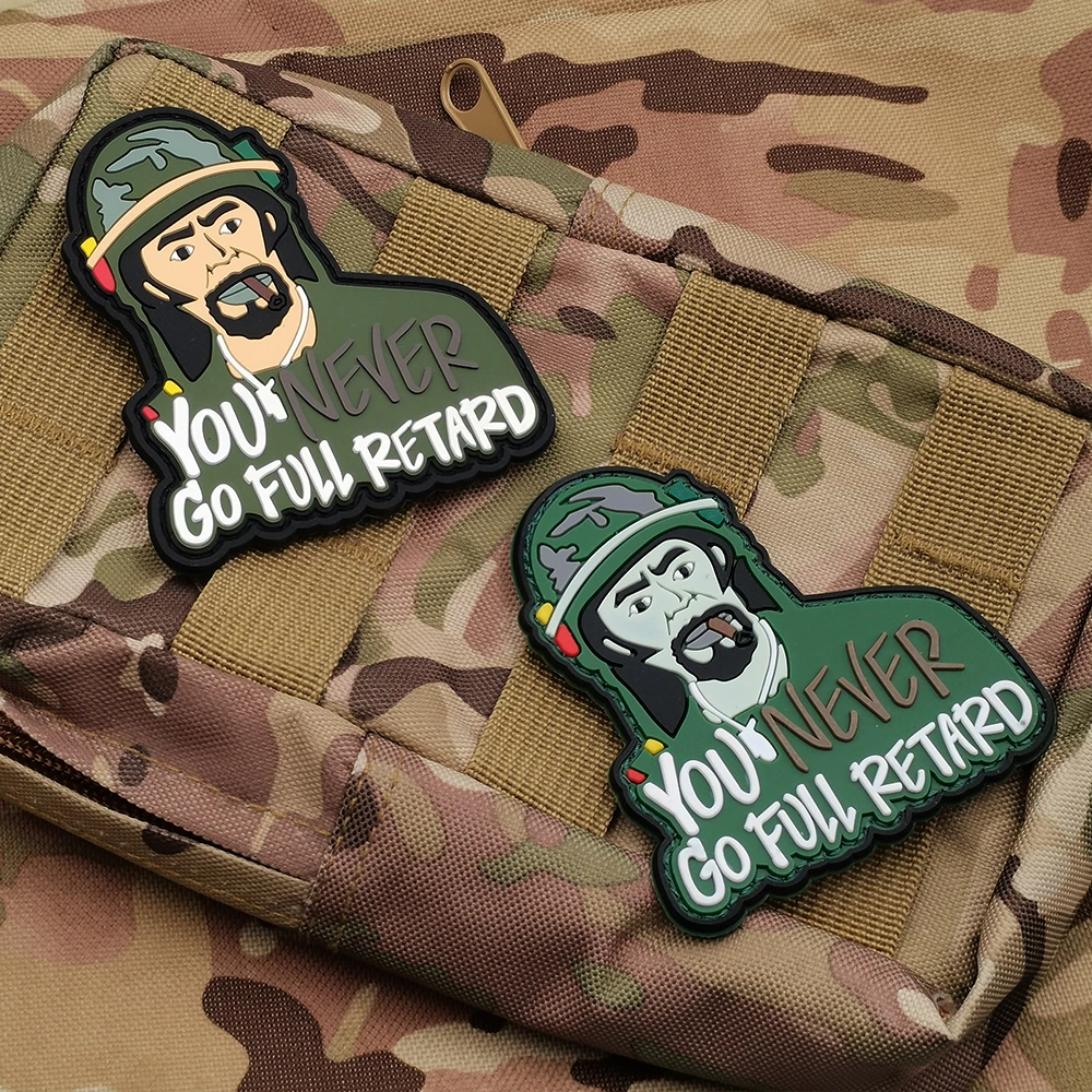 Spesialstyrker Retarderer Meme Amazon.com: Never Go Full Retard Patch