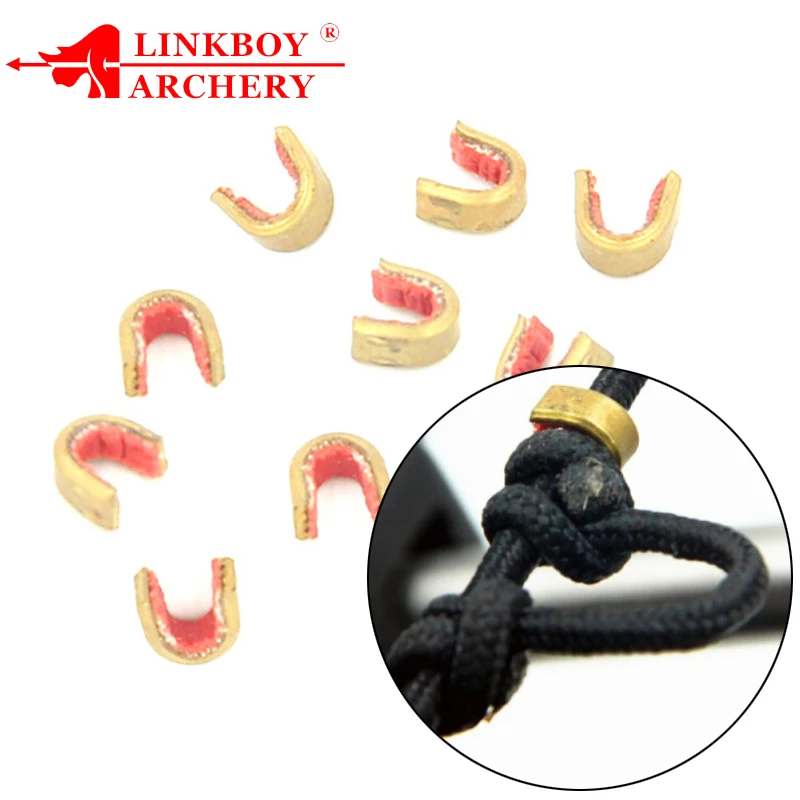 Mounchain Shooting Accessory 6pcs Archery Arrow Bow Strings Buckle Clip ...