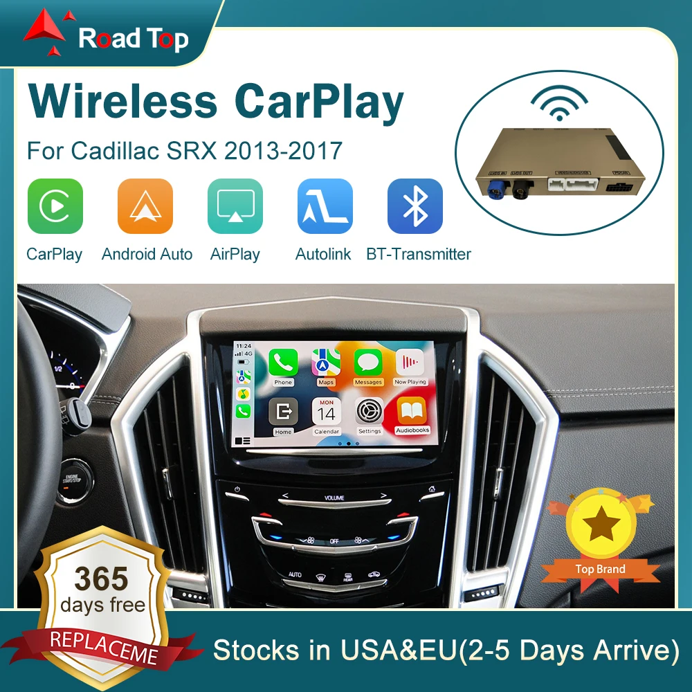 Wireless-CarPlay-for-Cadillac-SRX-2013-2017-XT5-XTS-ATS-CTS-8-HMI-2-0 ...