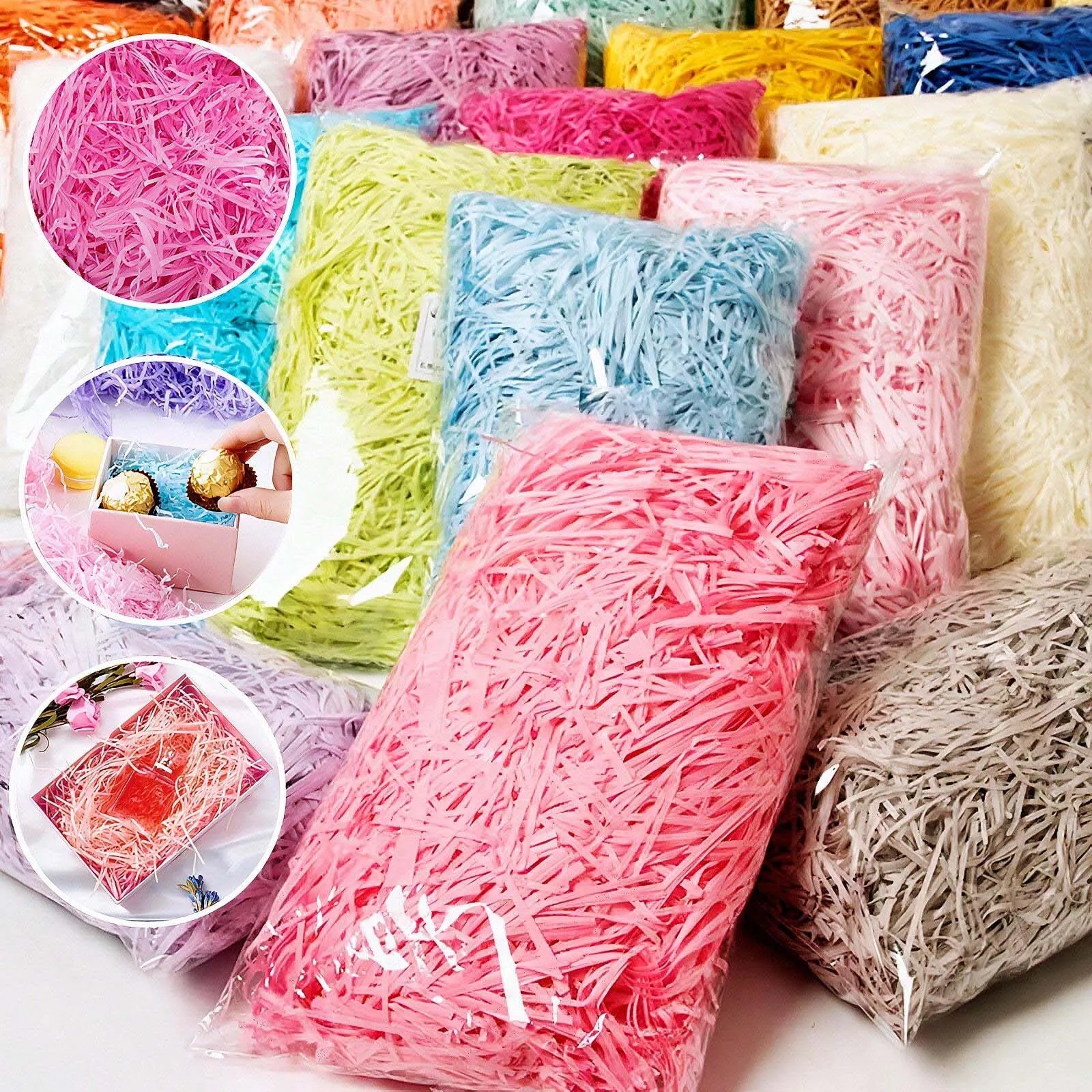 100g-500g-Multicolor-Wrinkle-Shredded-Paper-for-Gift-Wrapping-and-Decor ...
