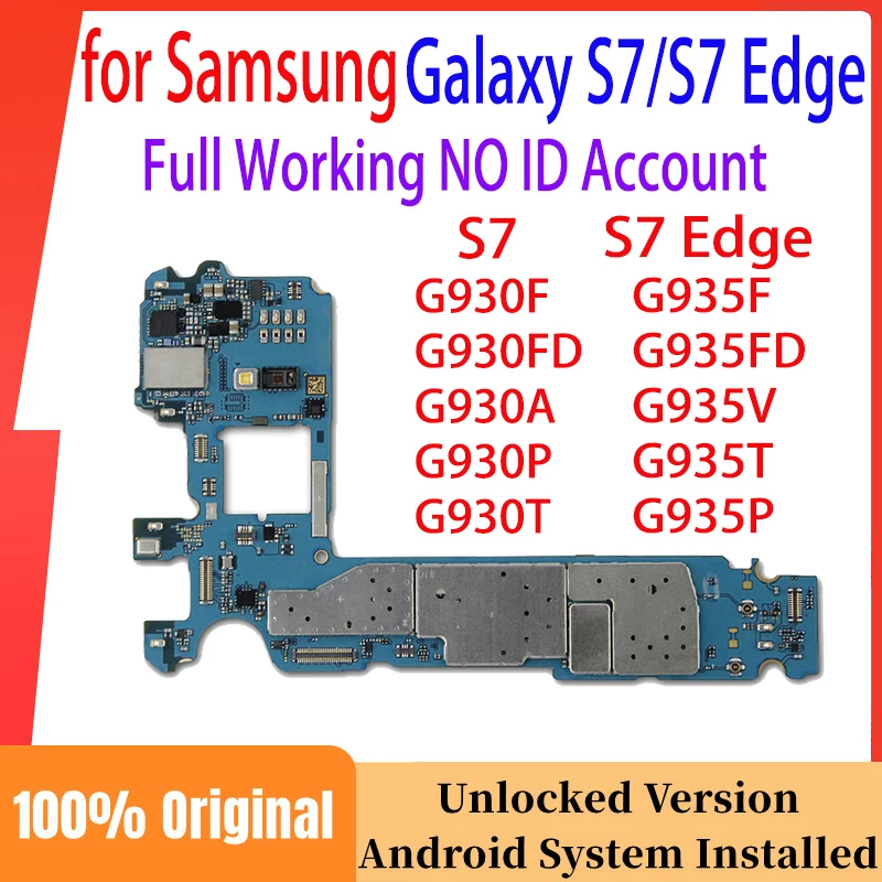 Original-Unlocked-Motherboard-for-Samsung-Galaxy-S7-Edge-Mainboard ...