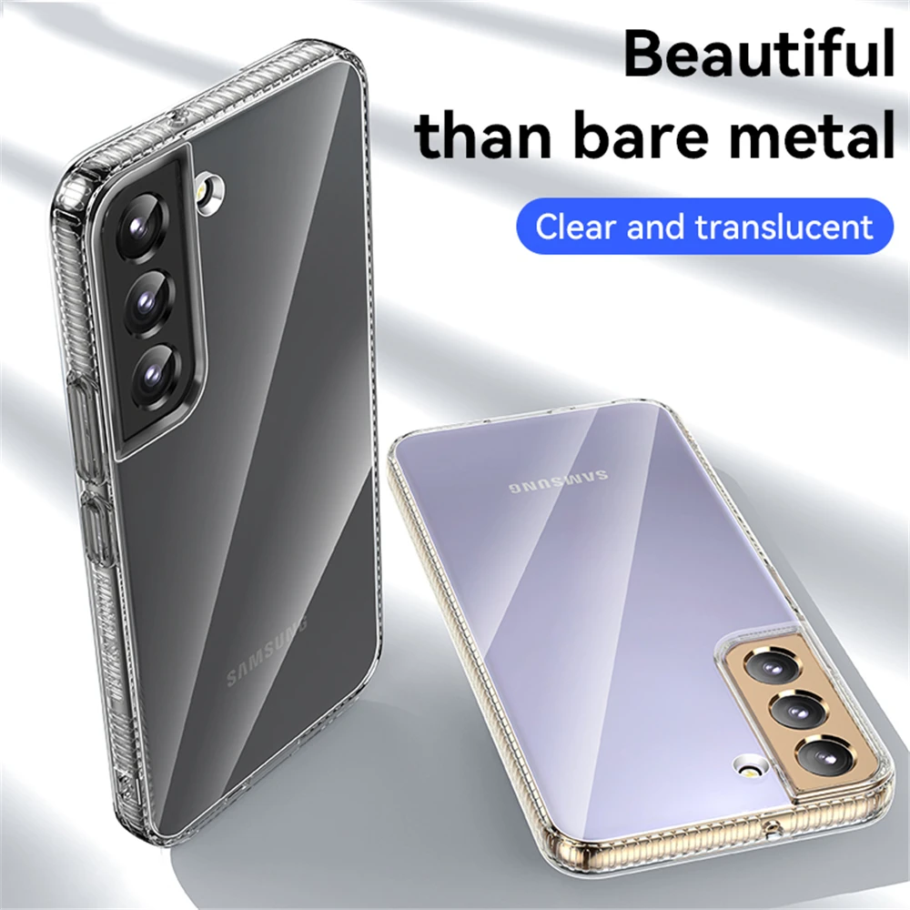 Original Crystal Clear Case for Samsung Galaxy S22 Plus Rugged Shield ...