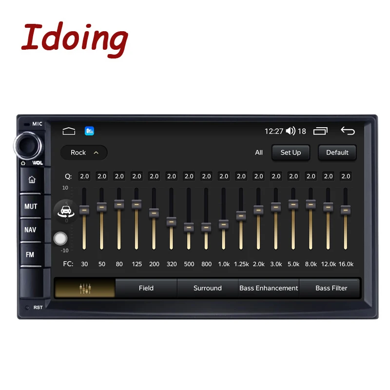 Idoing 2Din 7"Car Media Player Android Autoradio Head Unit For Mazda ...