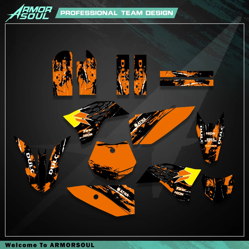 Armorso-Mmotorcycle-New-Team-style-STICKER-Graphic-Sets-fit-For-KTM ...