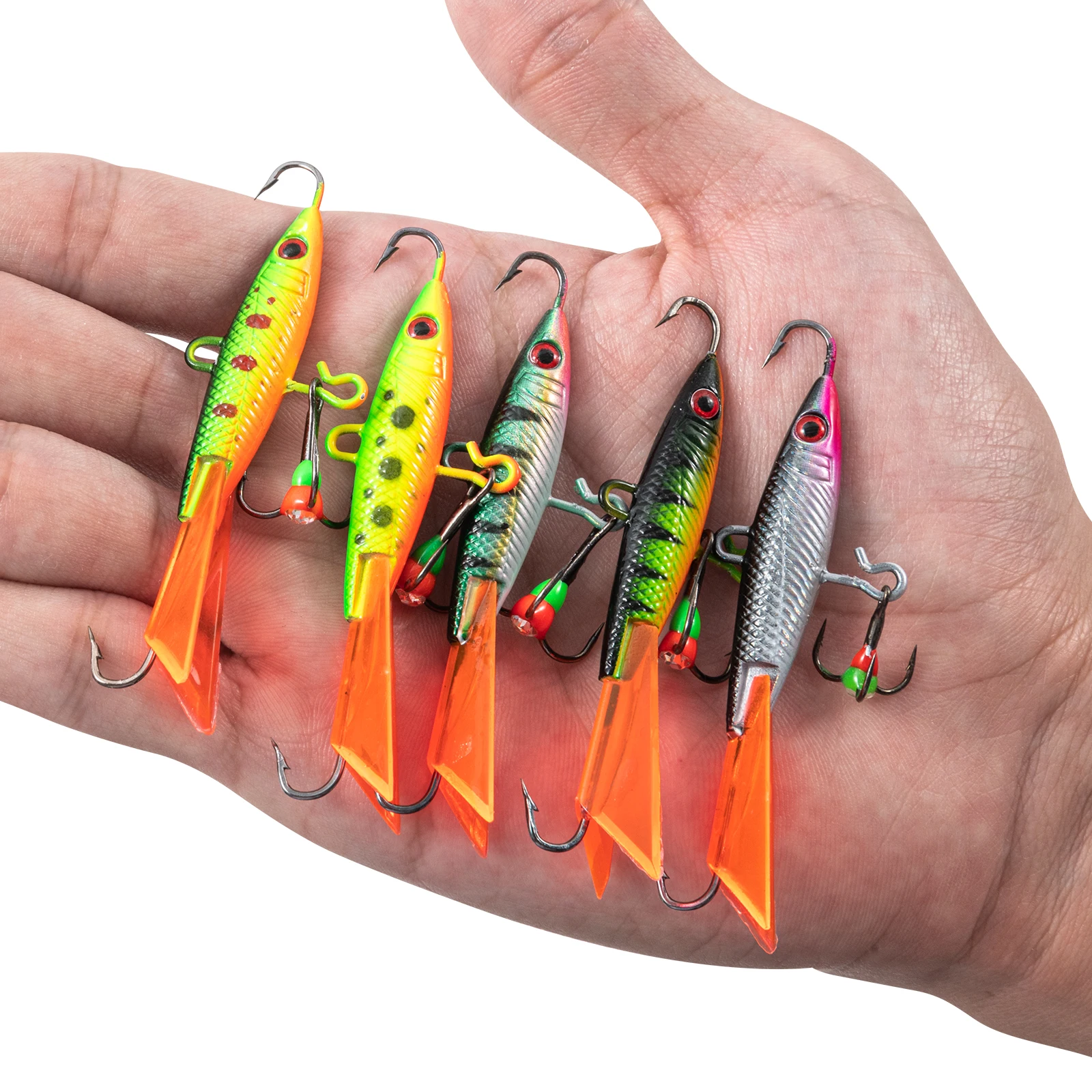 Goture 1pcs Ice Winter Fishing Lure 7cm 14.5g Balancer Ice Jigging ...