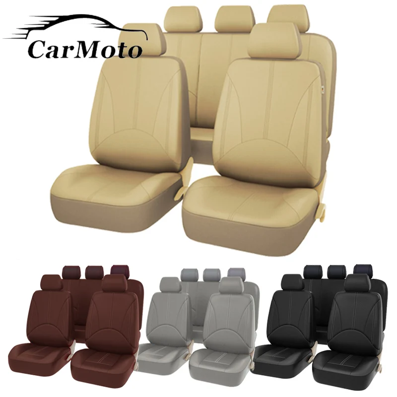 PU-Leather-Car-Seat-Cover-Almofada-para-a-maioria-dos-carros-dianteiros ...