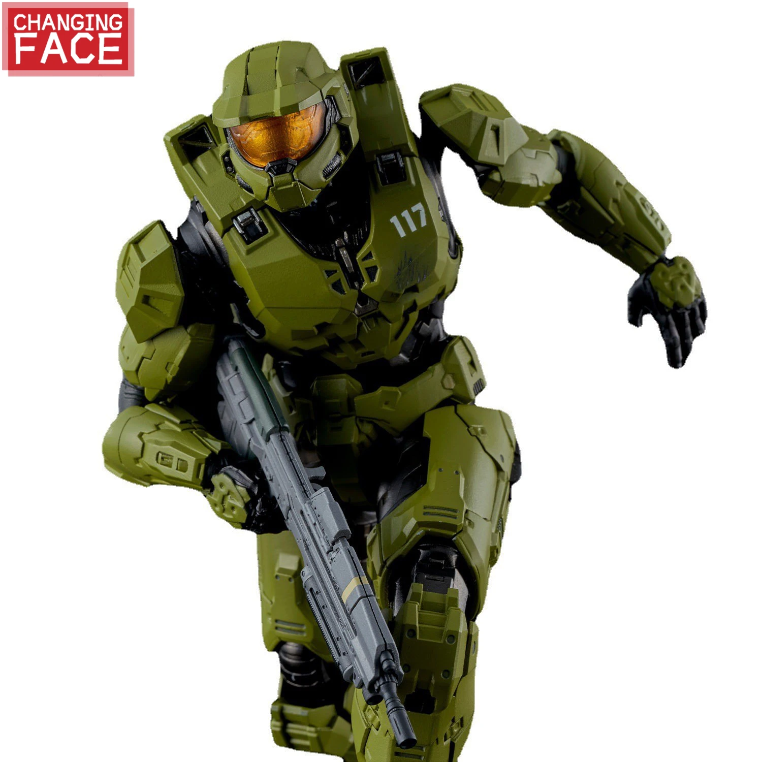 Master Chief Face Halo 1