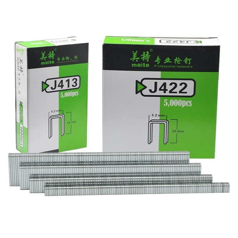 5000pcs-Box-410J-413J-416J-419J-422J-Nails-For-Framing-Tacker-Electric ...